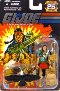 g.i. joe hasbro 3 3/4" wave 7 action figure spirit iron knife (tracker)