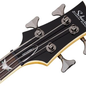 Schecter Stiletto Extreme 4 Bass Guitar - Black Cherry