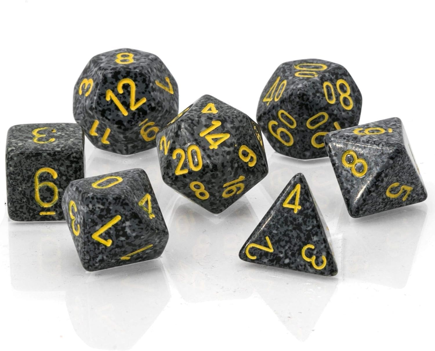 Chessex CHX25328 Dice-Speckled Urban Camo Set