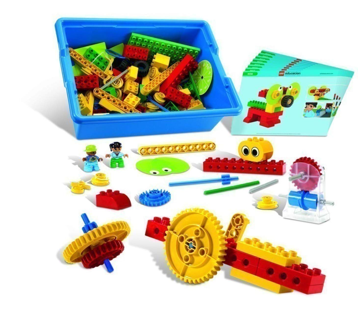 LEGO Education DUPLO Early Simple Machines Set 9656, Mechanical Fun Educational Toy and STEAM Learning for Girls and Boys Ages 5 and up (102 Pieces)