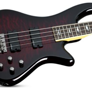 Schecter Stiletto Extreme 4 Bass Guitar - Black Cherry