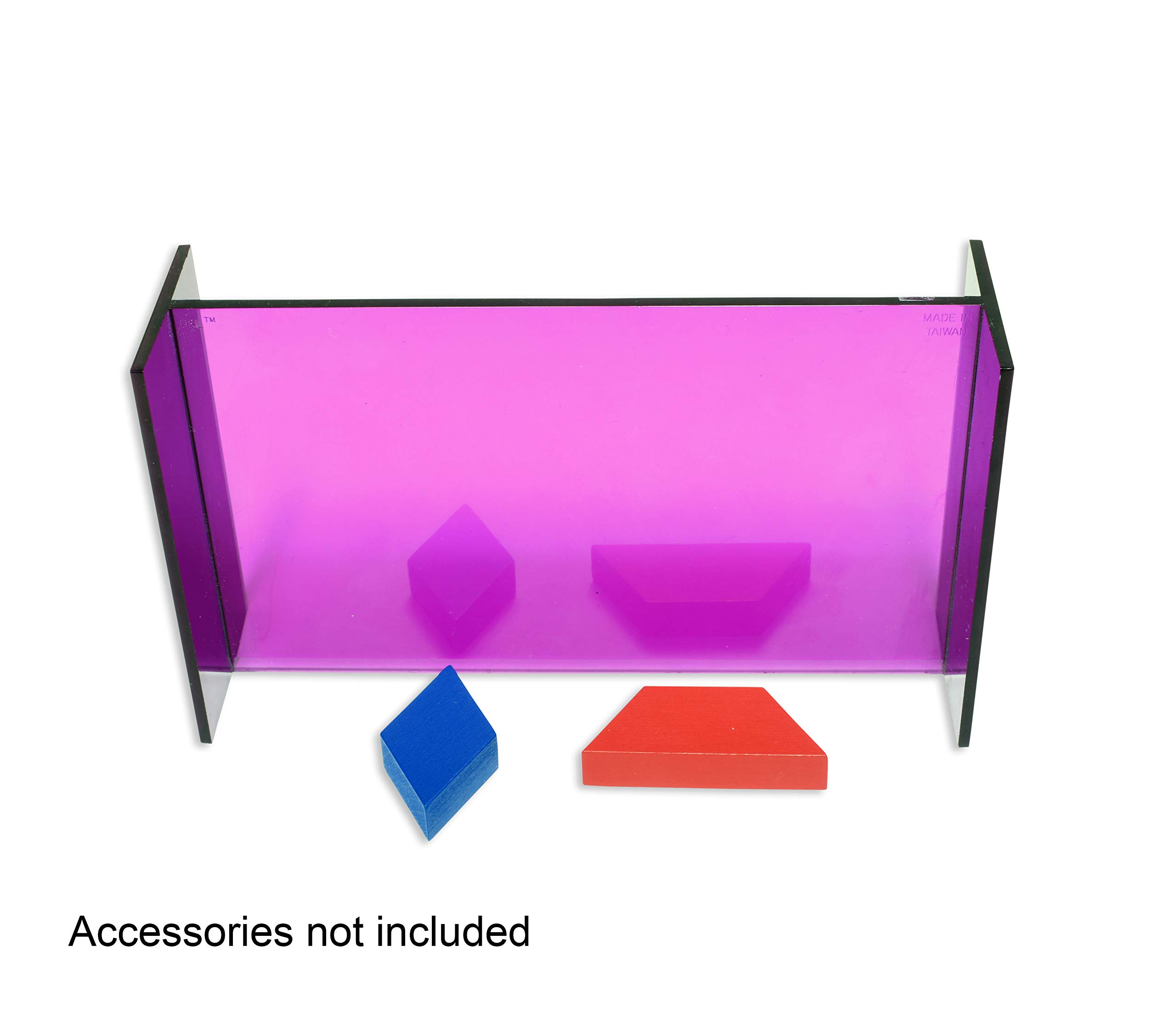 LEARNING ADVANTAGE - 7706 Learning Advantage Reflective GeoMirror - Create Expert Drawings With This Easy Tracing Gadget - Mira-Style Geometry Tool - Observe Reflections, Symmetry and Congruence