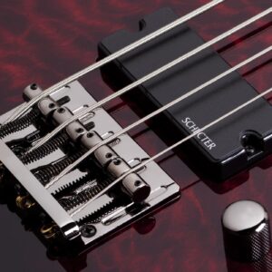 Schecter Stiletto Extreme 4 Bass Guitar - Black Cherry