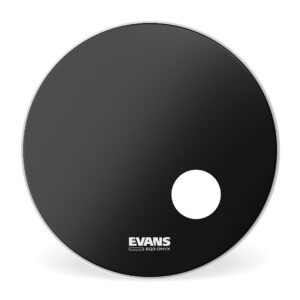 evans onyx resonant bass drum head, 20 inch