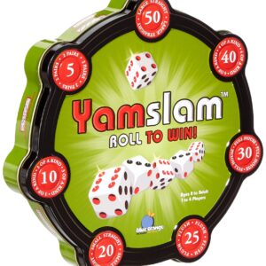 Yamslam Fun Chance and Strategy Family Dice Game for Kids and Adults by Blue Orange Games - 1 to 4 Players, Ages 8+