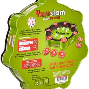 Yamslam Fun Chance and Strategy Family Dice Game for Kids and Adults by Blue Orange Games - 1 to 4 Players, Ages 8+