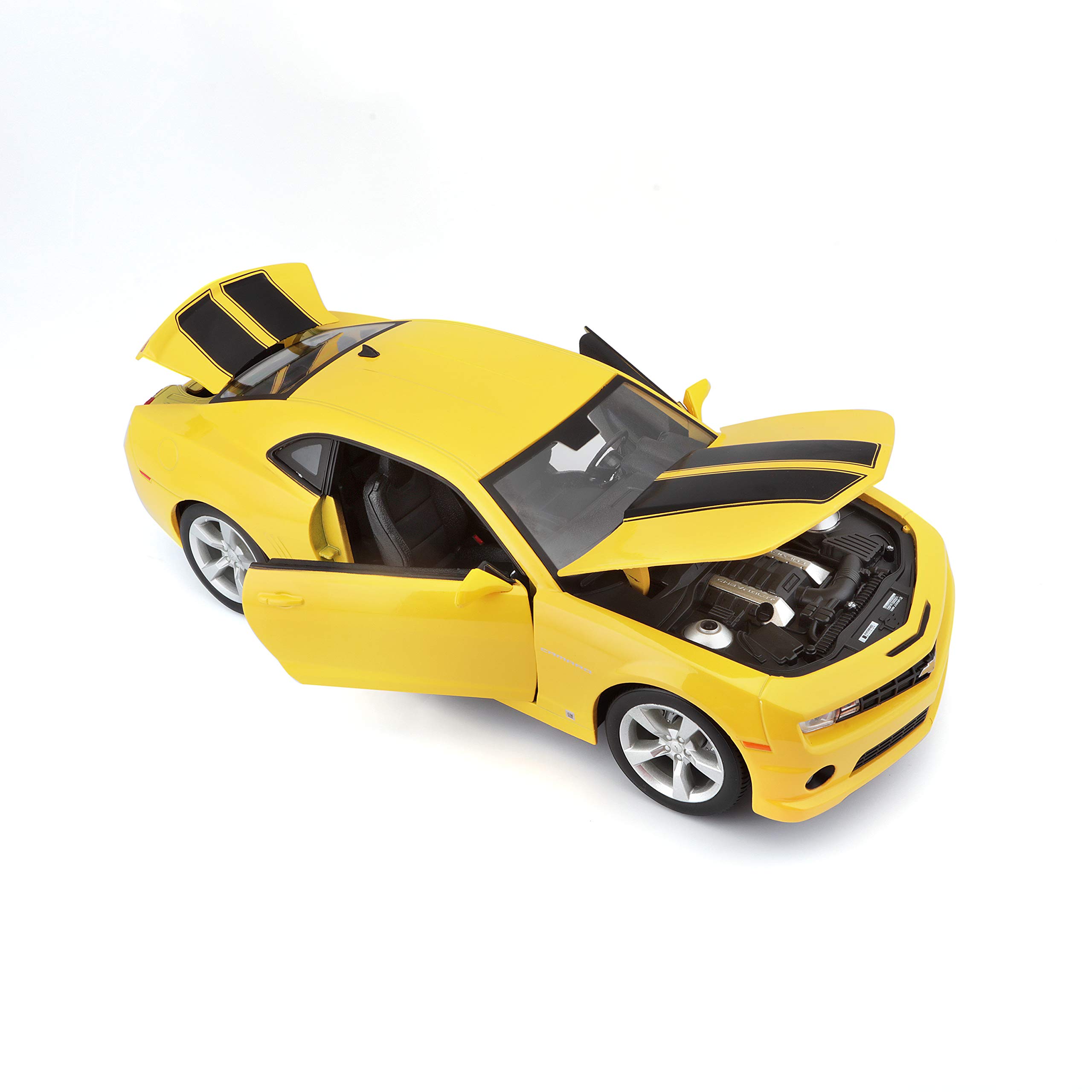 Maisto 1:18 Scale 2010 Chevy Camaro SS RS Diecast Vehicle (Colors May Vary)