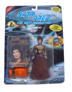 star trek: the next generation series 4 > lwaxana troi action figure