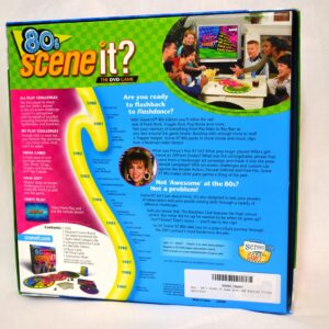 Scene It 80's Game With DVD Radical Trivia Questions