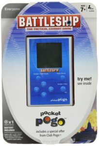 electronic handheld battleship pogo pocket game