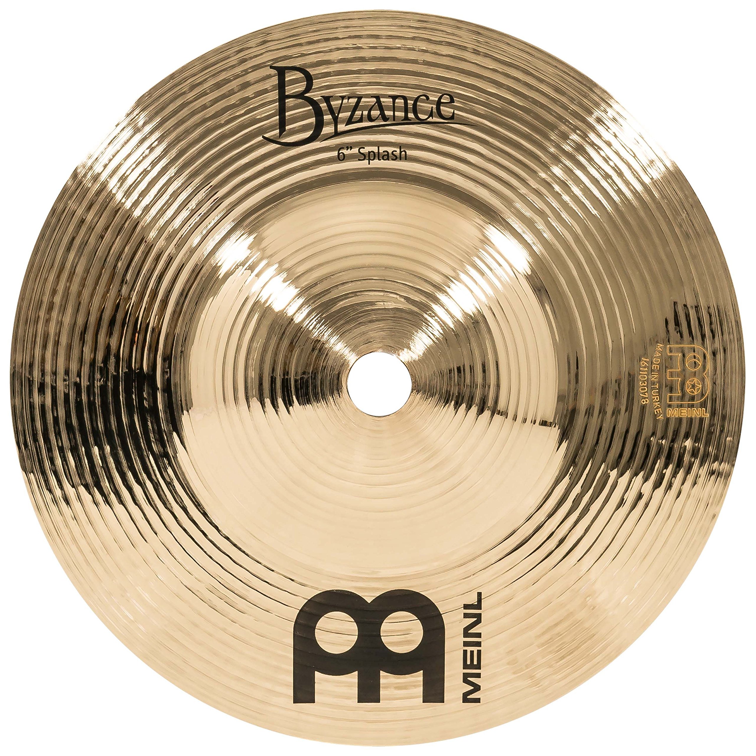 Meinl Cymbals B6S-B Byzance 6-Inch Brilliant Splash Cymbal (VIDEO)