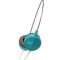 audio technica ath-on3w portable headphones with 30mm drivers, teal blue