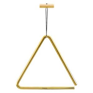 Meinl Percussion TRI20B 8-Inch Solid Brass Triangle with Metal Beater