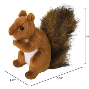 Douglas Roadie Red Squirrel Plush Stuffed Animal