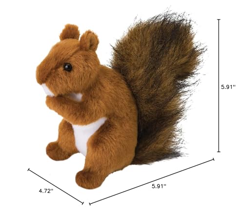 Douglas Roadie Red Squirrel Plush Stuffed Animal