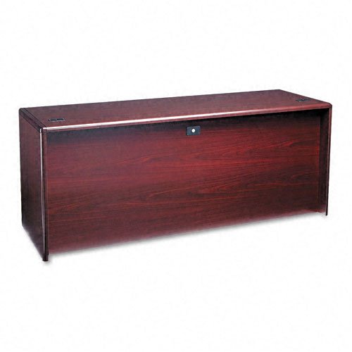 HON 10707RNN 10700 72 by 24 by 29-1/2-Inch Full-Height Right Pedestal Credenza, Mahogany Frame/Top