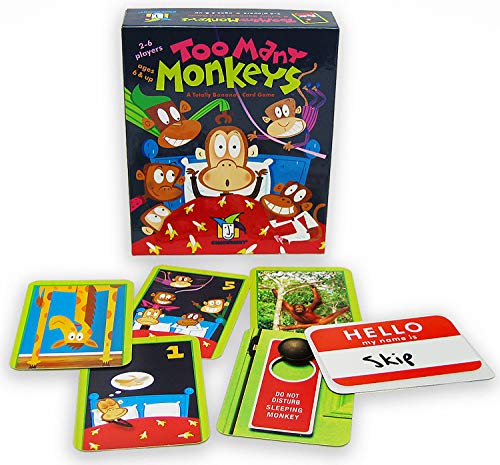 Gamewright Too Many Monkeys Multi-colored, 5"