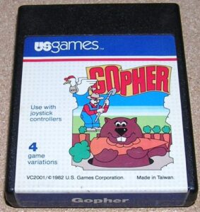 gopher for atari 2600