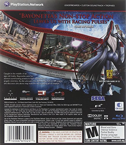 Bayonetta - Playstation 3