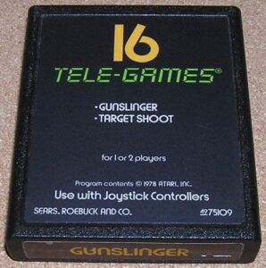 gunslinger for atari 2600