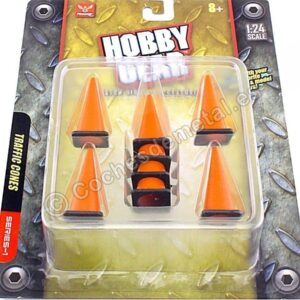 "Hobby Gear" Traffic Cones Series 1 - 8 cone set