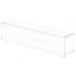 pioneer plastics 633c clear plastic display cases for 1:64 scale trucks, 15.625" w x 3.5" d x 3" h (mailer box)