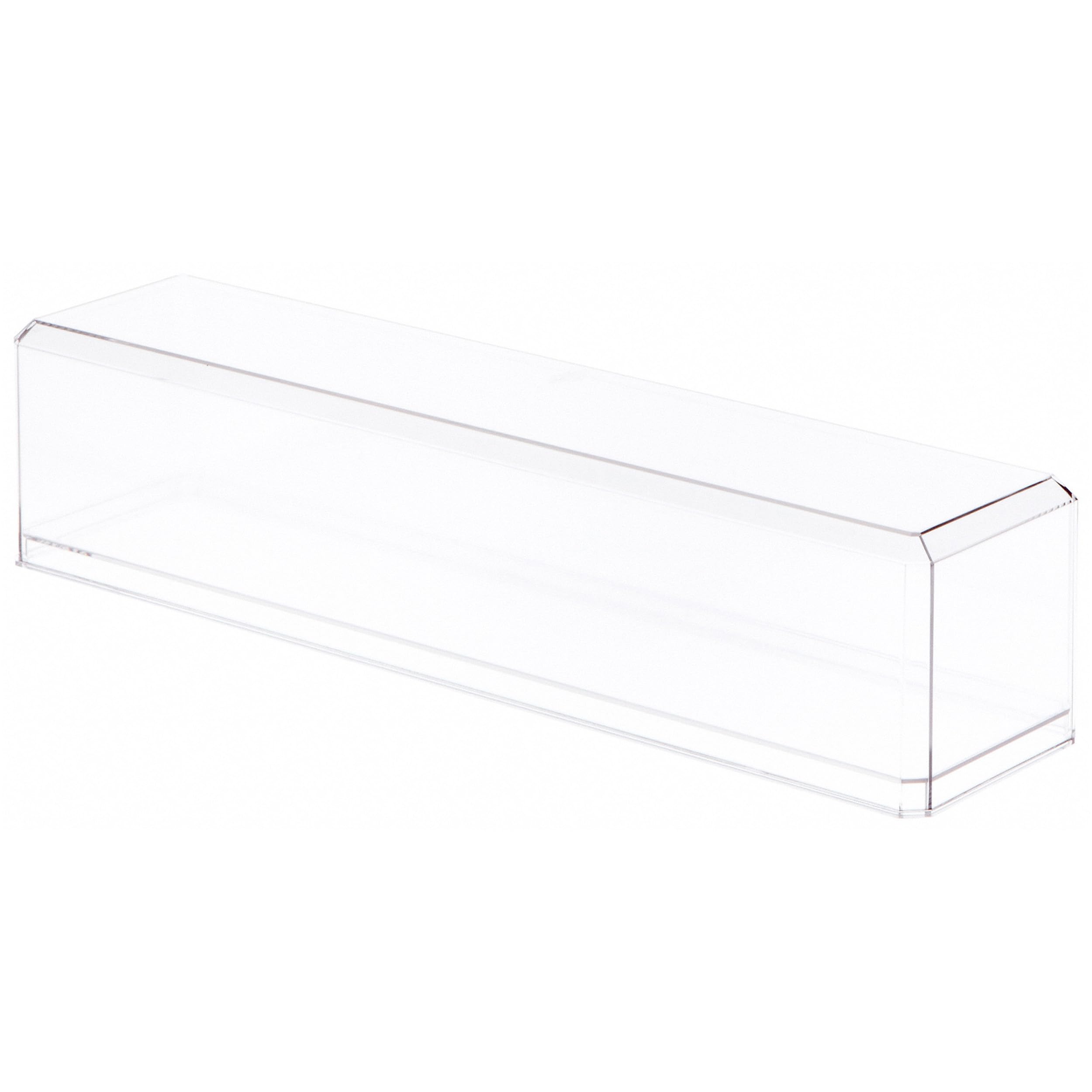 Pioneer Plastics 633C Clear Plastic Display Cases for 1:64 Scale Trucks, 15.625" W x 3.5" D x 3" H (Mailer Box)