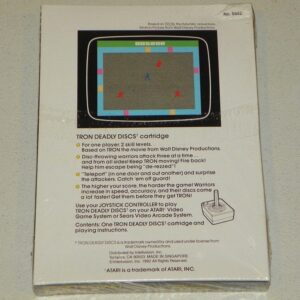 Tron: Deadly Discs (Atari 2600)