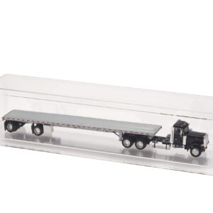 Pioneer Plastics 633C Clear Plastic Display Cases for 1:64 Scale Trucks, 15.625" W x 3.5" D x 3" H (Mailer Box)