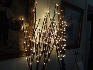 the light garden wlwb96 electric/corded willow branch with 96 led lights, 40 inch