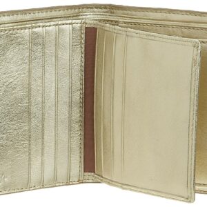 Harry's Intrecciato Women's Wallet, Gold