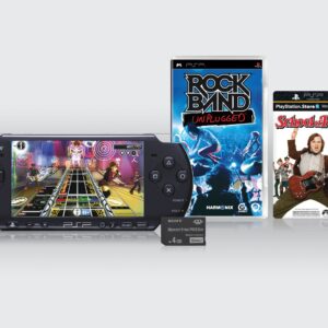 PlayStation Portable Limited Edition Rock Band Unplugged Entertainment Pack - Piano Black