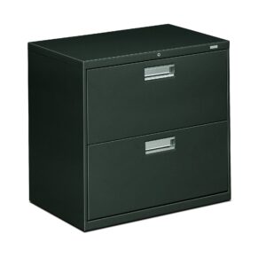 hon hon672ls brigade 2-drawer lateral, charcoal