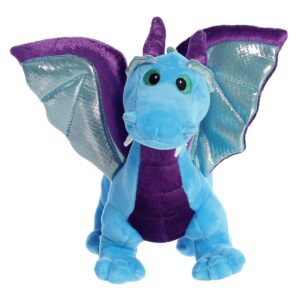 Aurora® Ferocious Dinos & Dragons Blue Dragon Stuffed Animal - Prehistoric Fun - Cuddly Companions - Blue 18 Inches