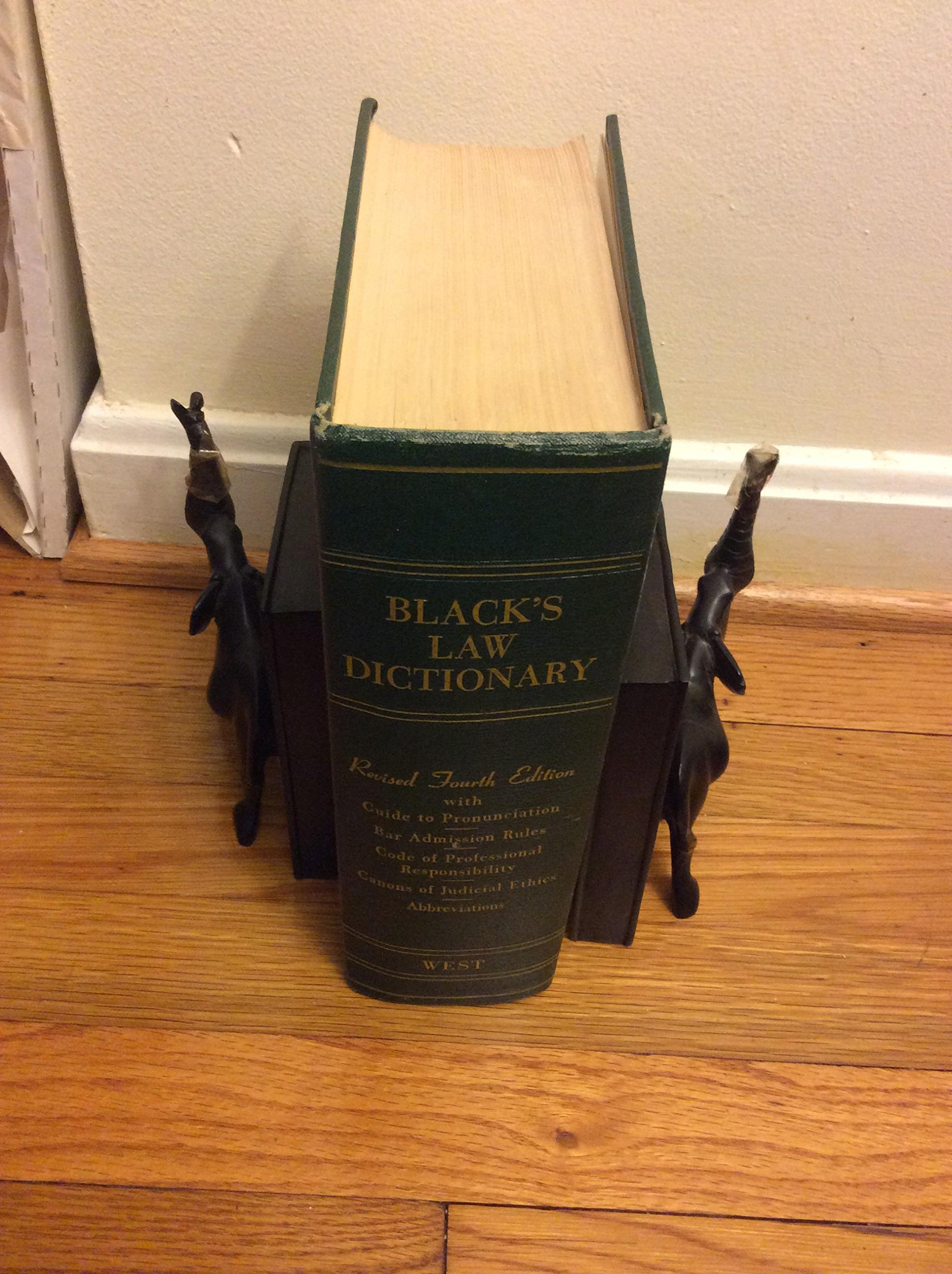 Black's Law Dictionary Revised Fourth Edition