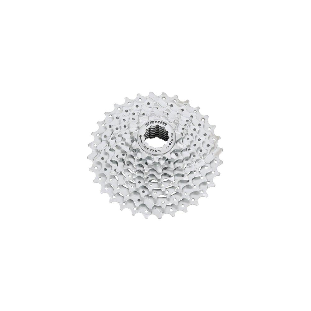 SRAM PG-970 Cassette - 9 Speed, 11-32t, Silver