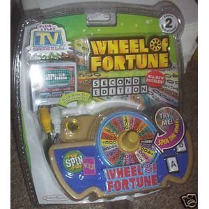 wheel of fortune second edition tv plug & play video game system