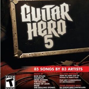 Guitar Hero 5 - Xbox 360 (Game only)