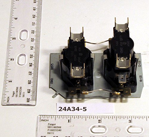 Emerson 24A34-5 Electric Heat Sequencer, 3 Switches