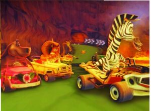 madagascar kartz - xbox 360 (game only)