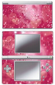 mightyskins protective vinyl skin decal cover sticker compatible with nintendo ds lite - pink diamonds