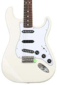 fender ritchie blackmore stratocaster, scalloped rosewood fretboard - olympic white