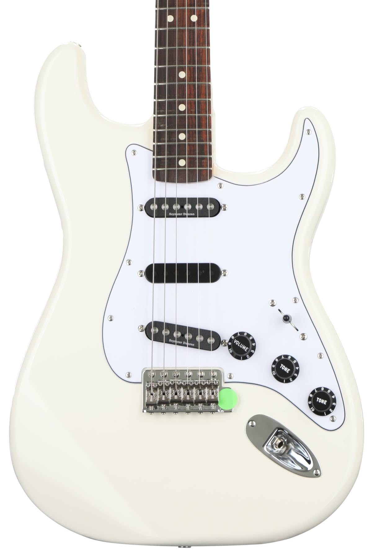 Fender Ritchie Blackmore Stratocaster, Scalloped Rosewood Fretboard - Olympic White