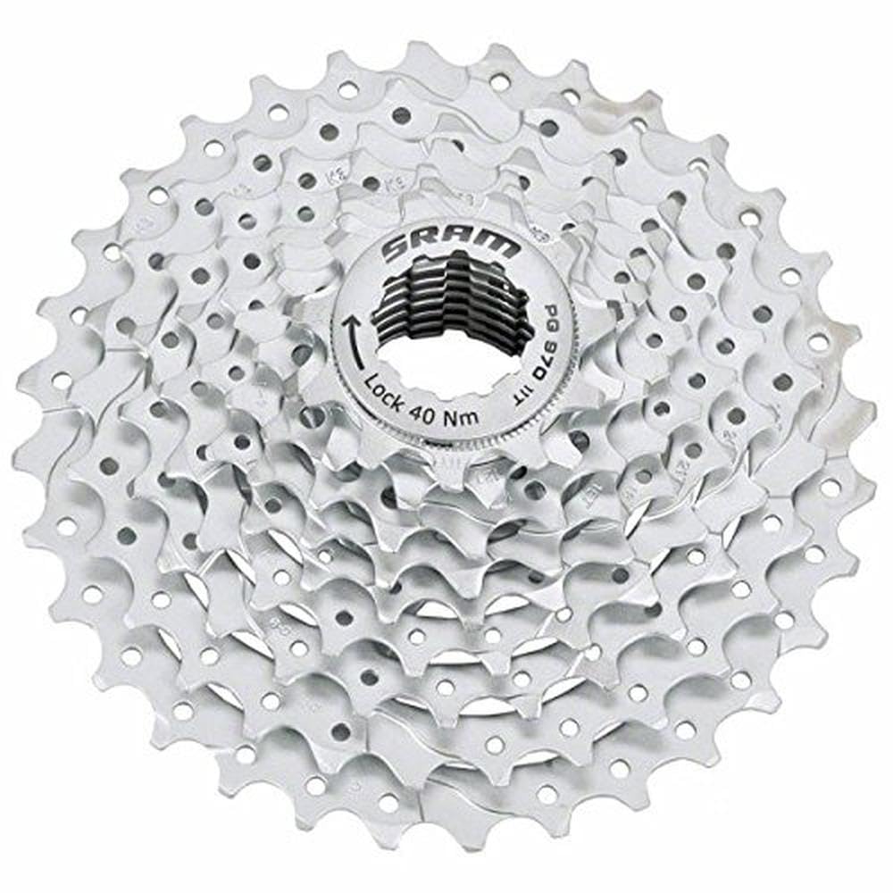 SRAM PG-970 Cassette - 9 Speed, 11-32t, Silver