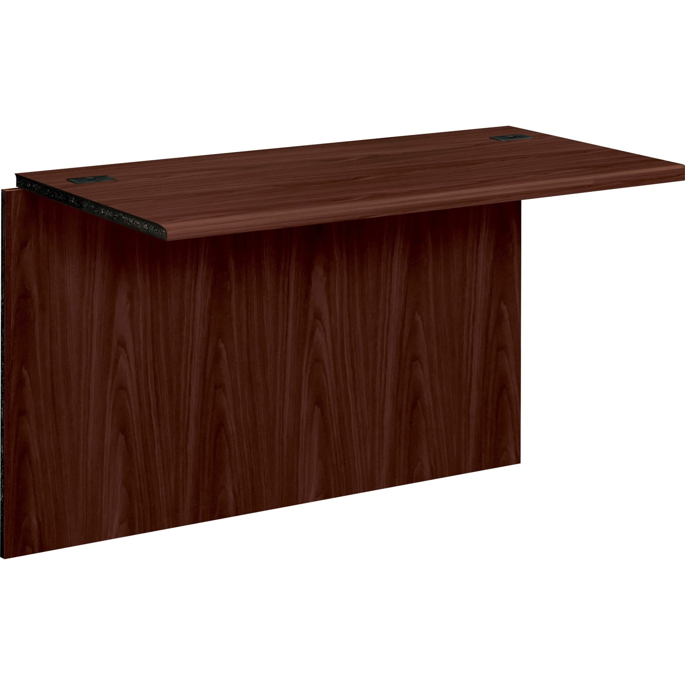 HON 10700 Waterfall Edge Series 47 by 24 by 29-1/2-Inch Bridge for U Workstation, Mahogany