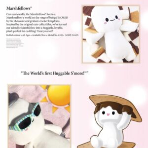 Marshfellows: The First Huggable S'more Stuffed Animal Ultra-Soft Toy, 84 months to 999 months