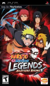 naruto shippuden: legends: akatsuki rising - sony psp