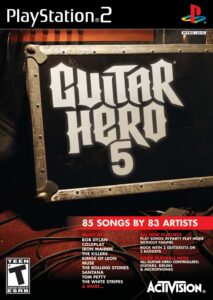 guitar hero 5 stand alone software - playstation 2 (game only)