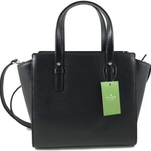 Kate Spade New York Grand Street Colorblock Small Hayden Leather Handbag in Black