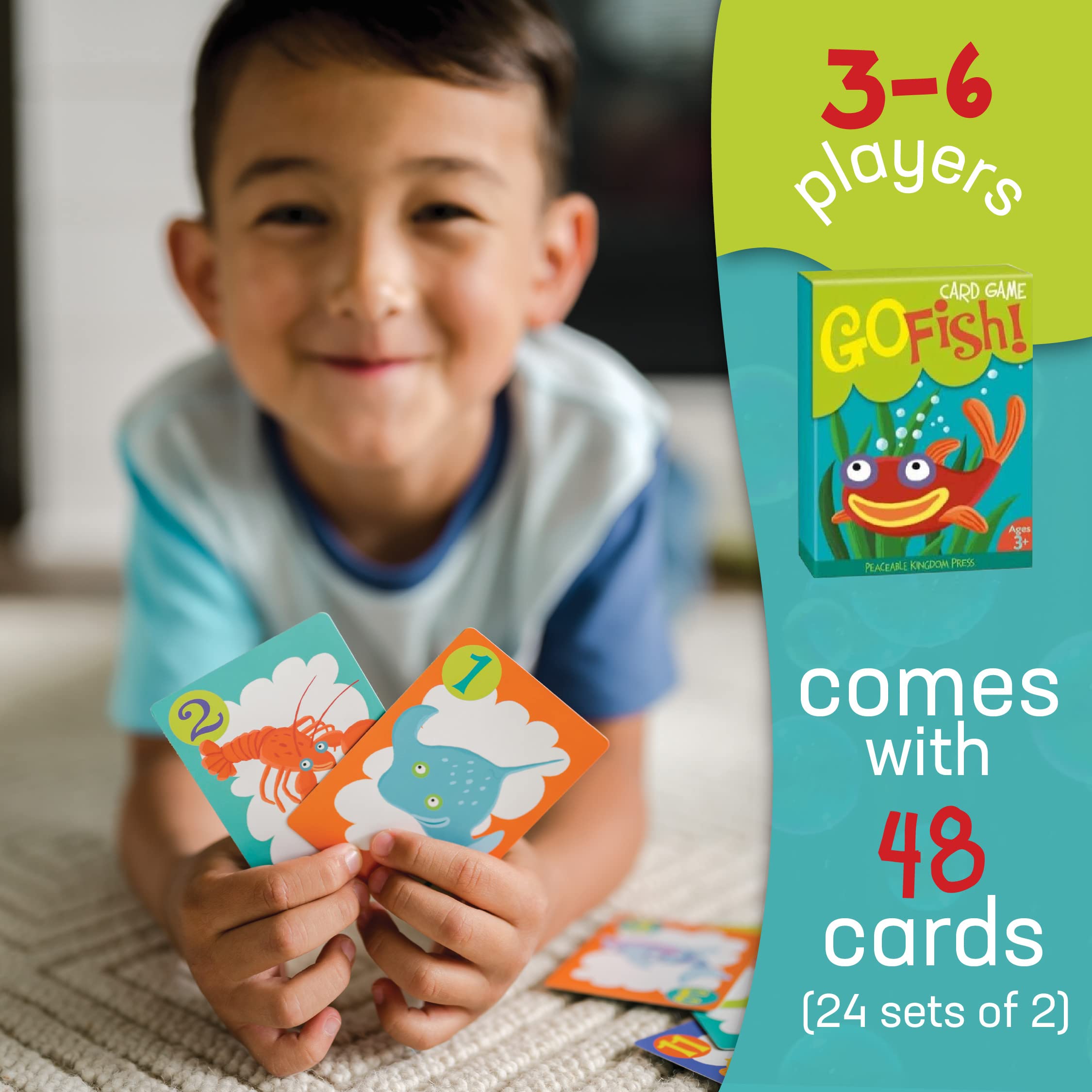 Peaceable Kingdom Press Go Fish! Card Game